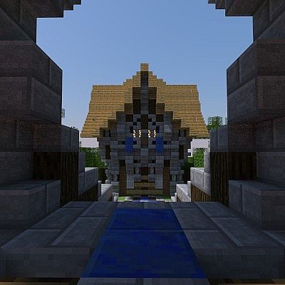 Simple Server Hub spawn Minecraft Map