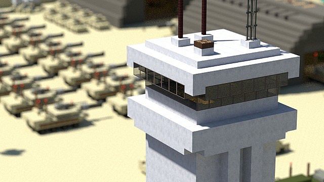 Military base Minecraft Map