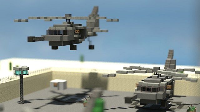 Military base Minecraft Map