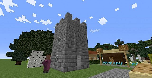 New npc village design! Minecraft Map