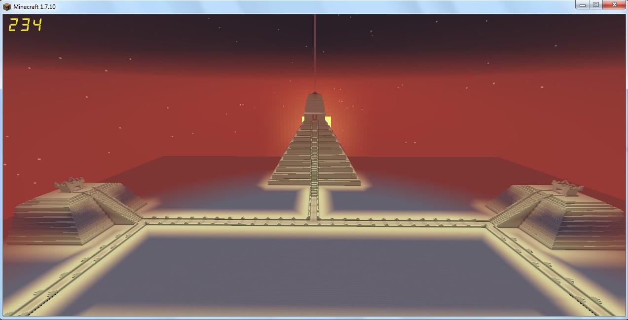 Awesome pyramids. (: Minecraft Map