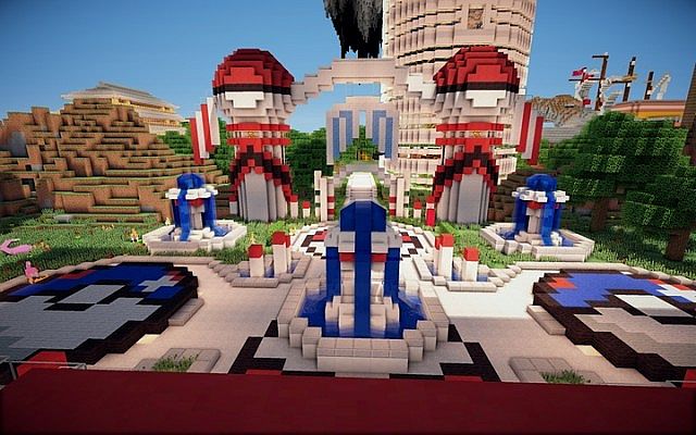 Pokemon Battle Frontier Minecraft Map