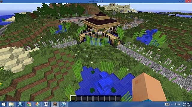 Acient Japanese Garden Spawn Minecraft Map