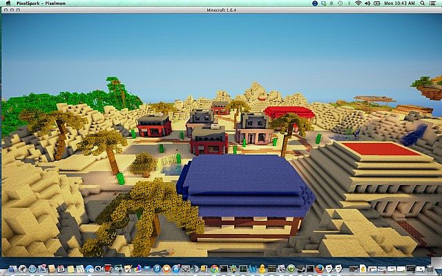 Pokemon Towns Minecraft Map