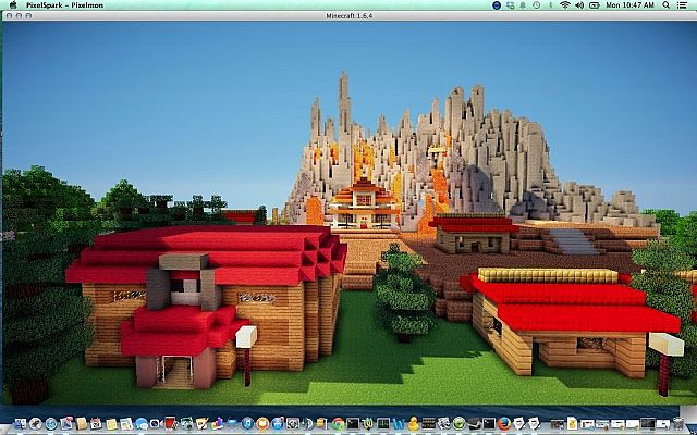 Pokemon Towns Minecraft Map