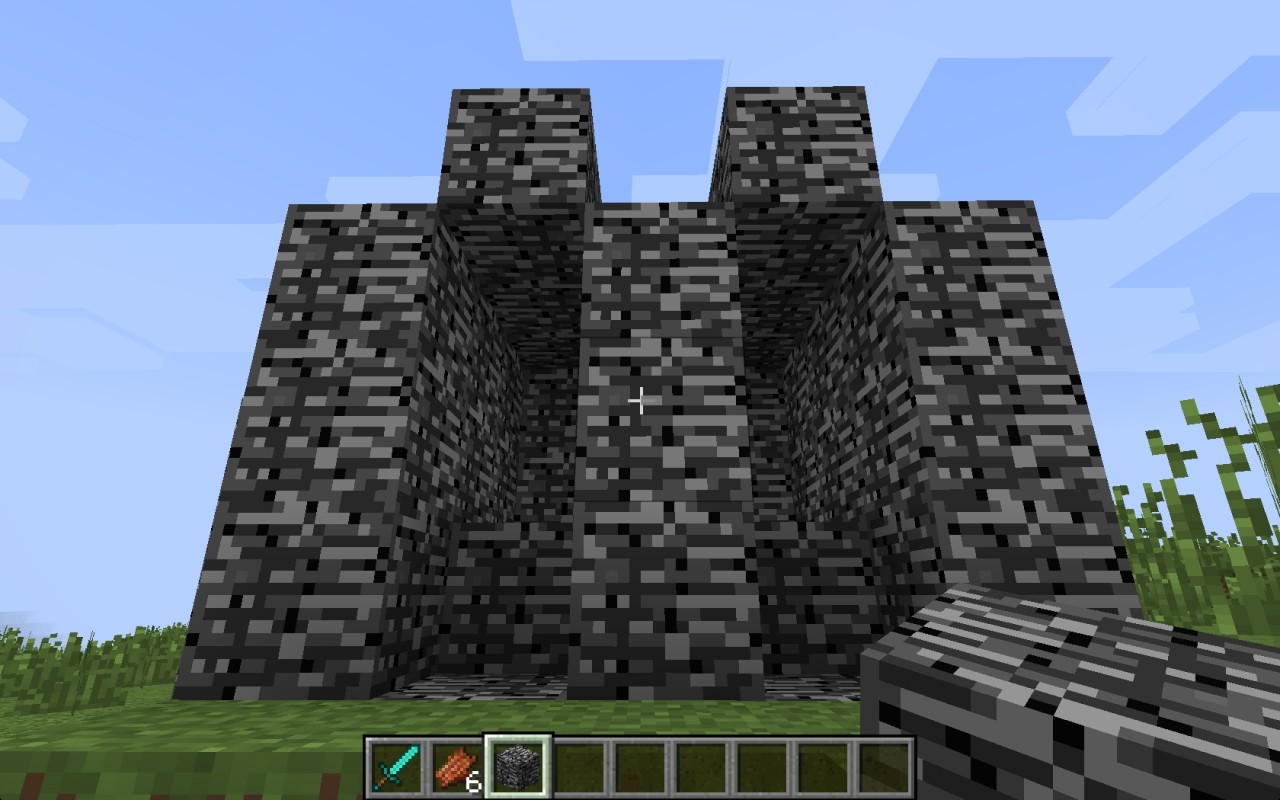 Two-player minecart-spawner game Minecraft Map