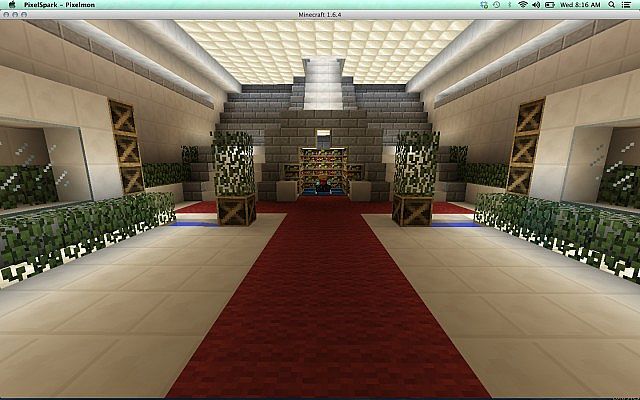 PIxelSpark Spawn Minecraft Map