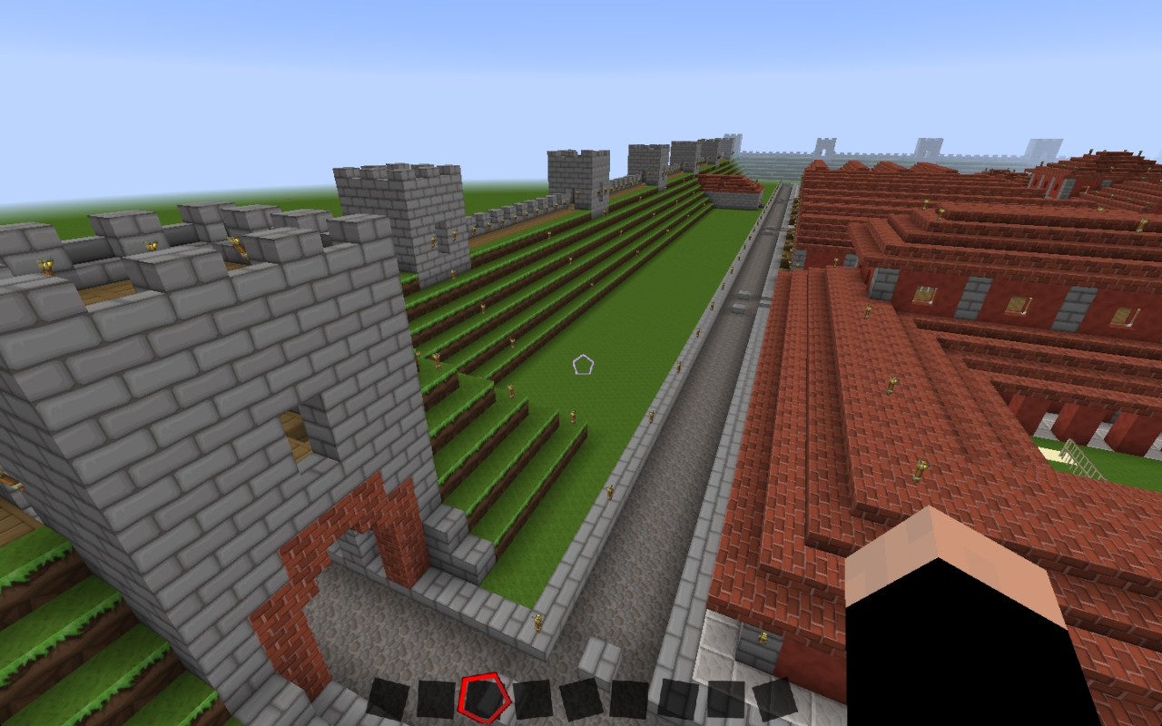 "Small" Roman City Minecraft Map