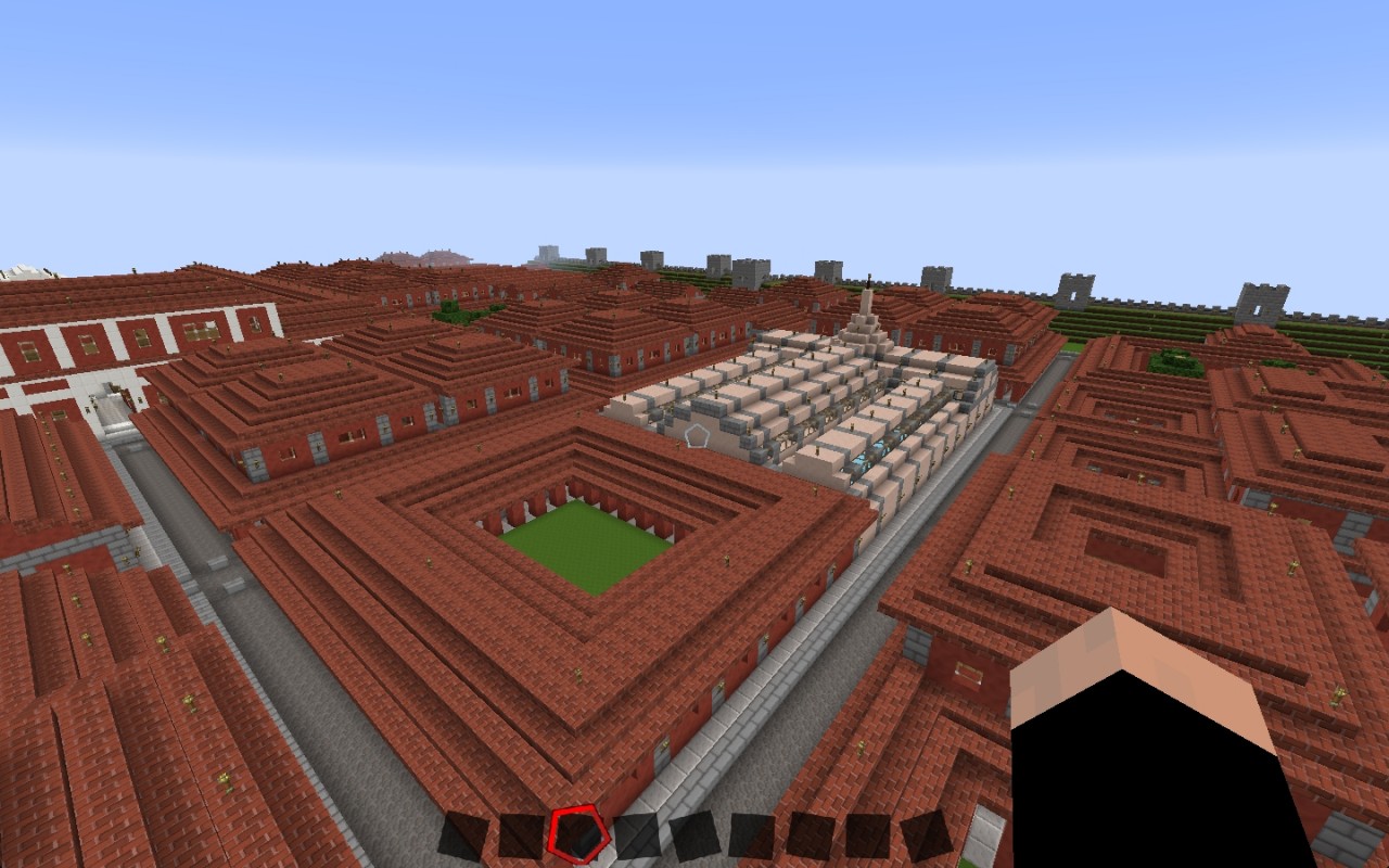 "Small" Roman City Minecraft Map