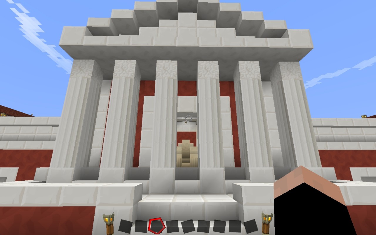 "Small" Roman City Minecraft Map