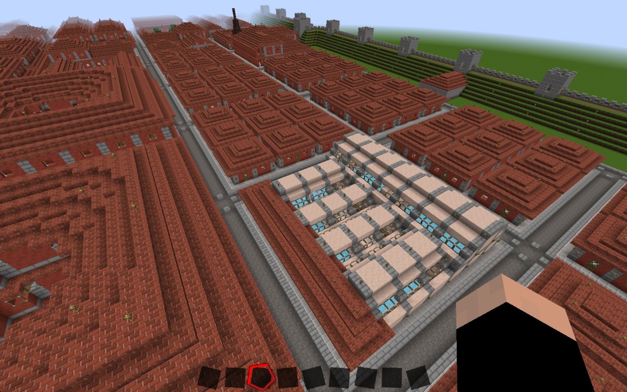 "Small" Roman City Minecraft Map
