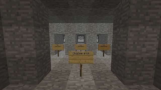 Vanilla Kit PVP Minecraft Map