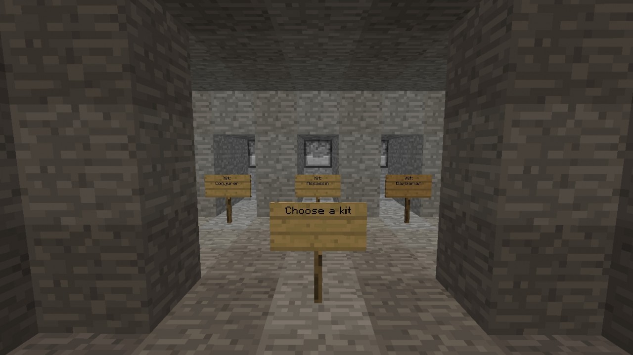 Vanilla Kit PVP Minecraft Map