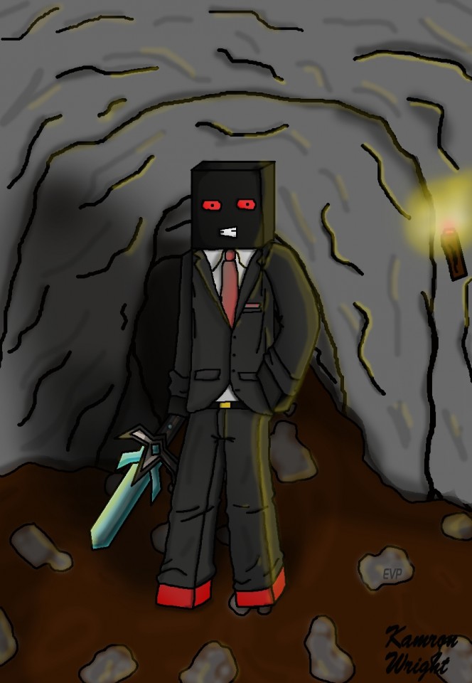 Full body with background Minecraft Map