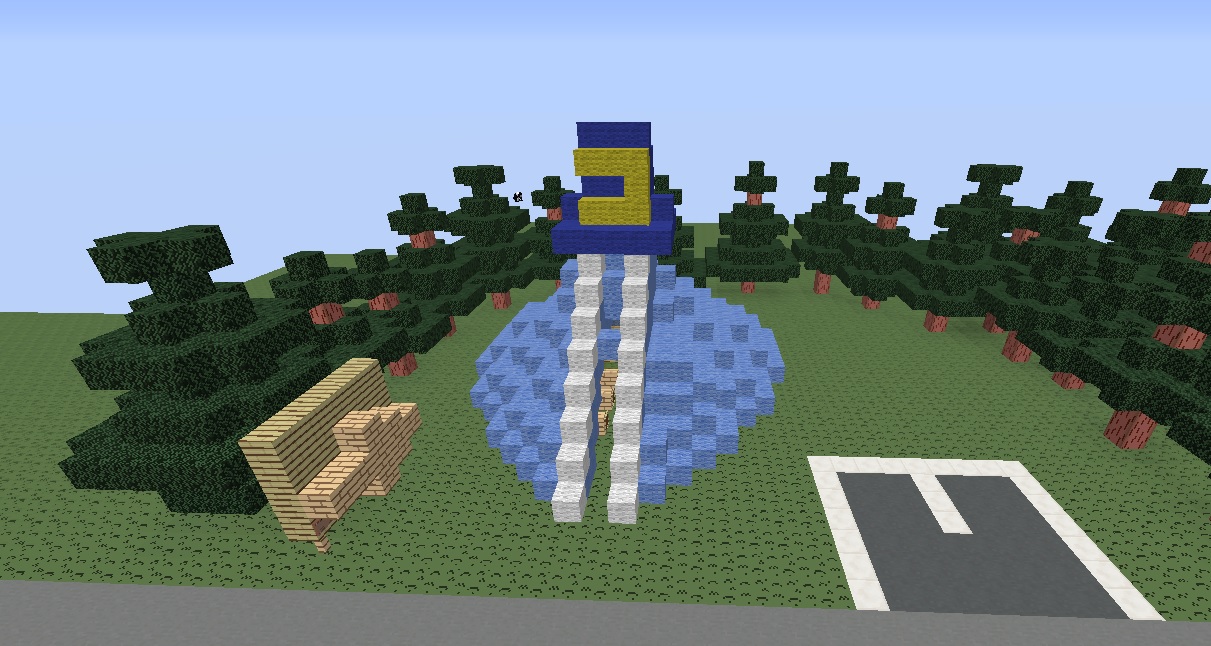 Gravity Falls Town Map Minecraft Map