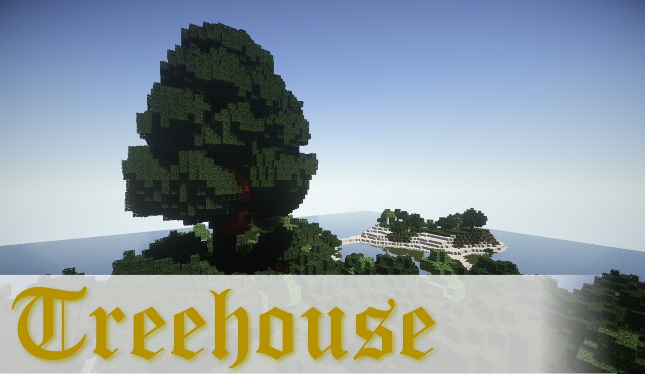 Gigantic Treehouse Minecraft Map