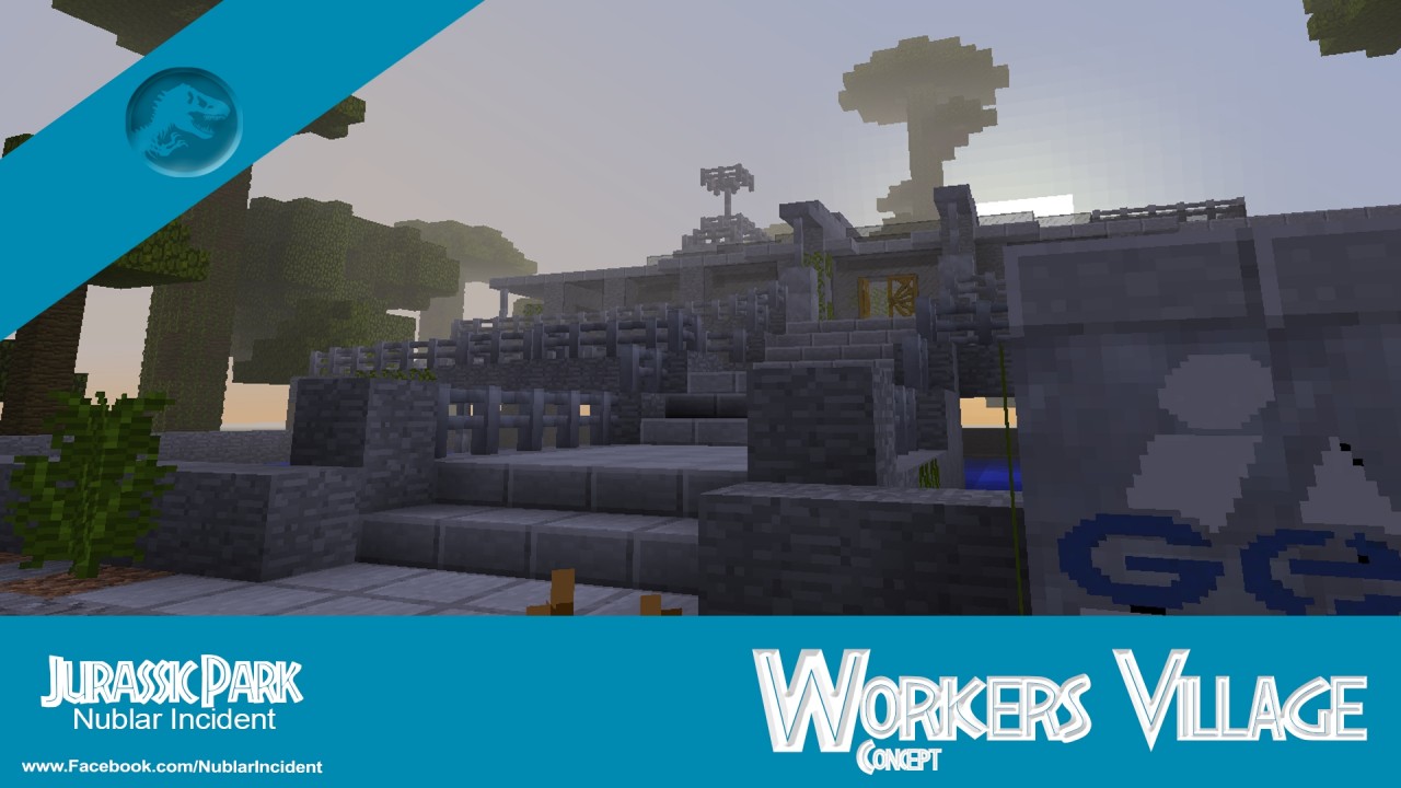 Jurassic Park: Nublar Incident Minecraft Map