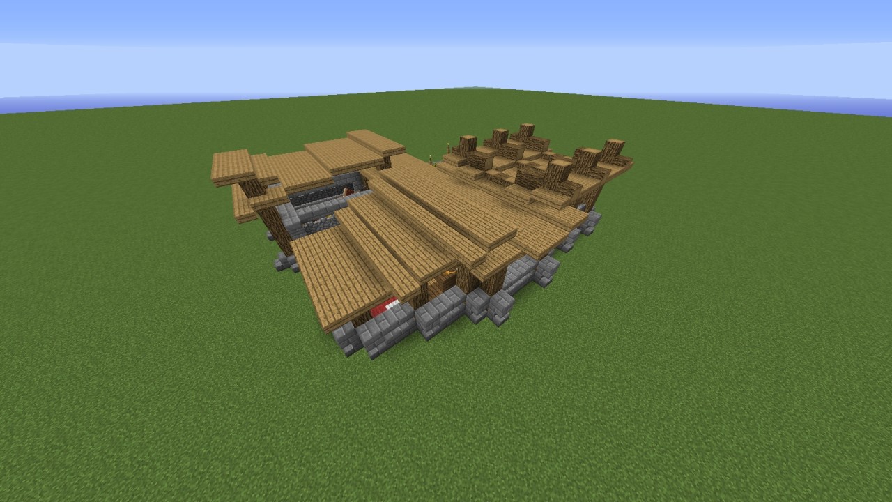 barn farm thingy Minecraft Map