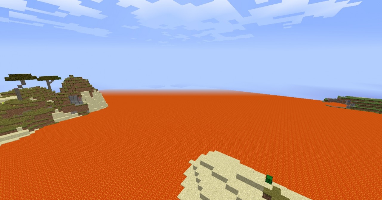 Ore and Lava World Minecraft Map