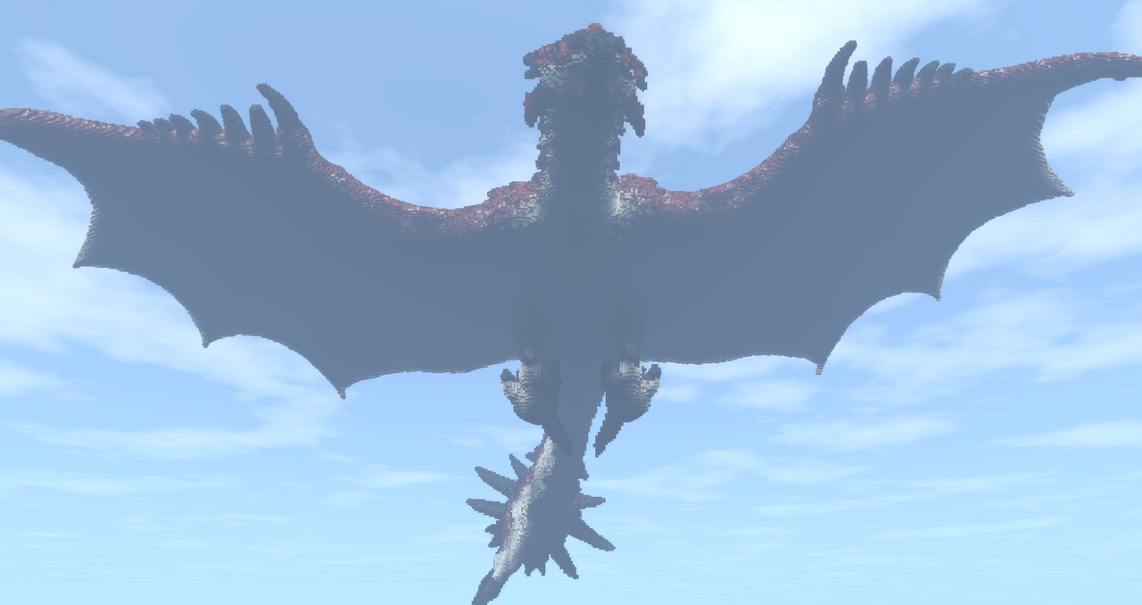 Rathalos in Minecraft [Monster Hunter] Minecraft Map
