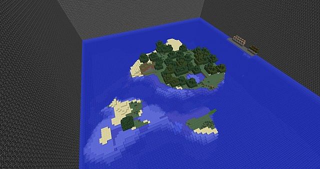 The Box Survival/ Survival Island Minecraft Map