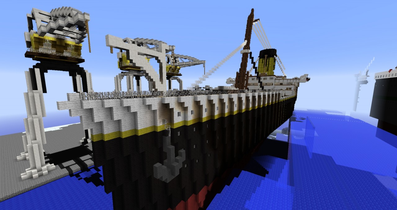 R.M.S Titanic Minecraft Map