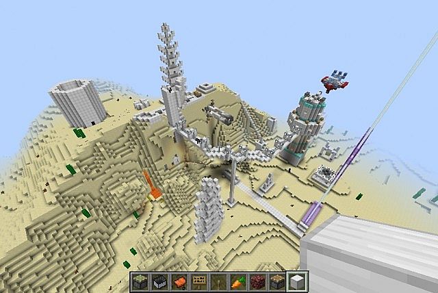 Cybertron in Minecraft (War on Minertron) Minecraft Map