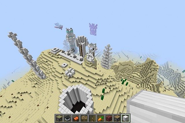 Cybertron in Minecraft (War on Minertron) Minecraft Map