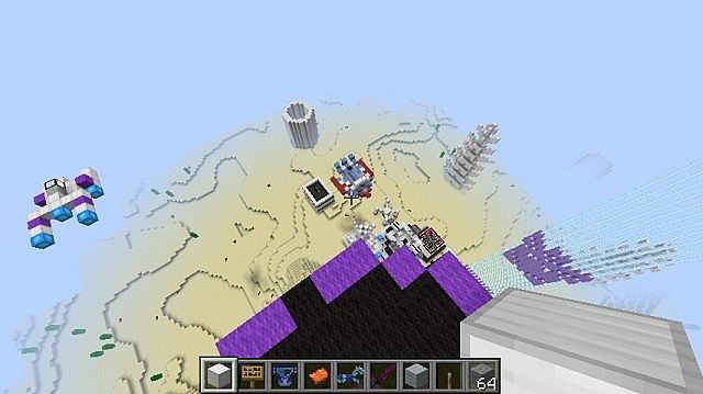 Cybertron in Minecraft (War on Minertron) Minecraft Map