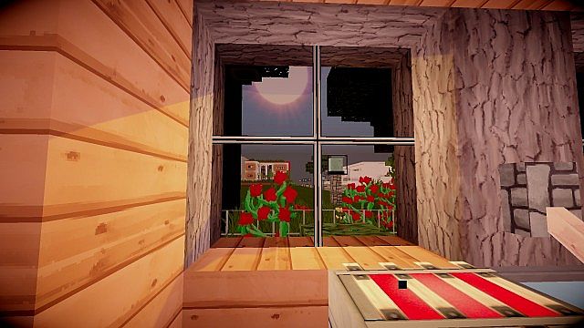 Wooden Lodge Minecraft Map