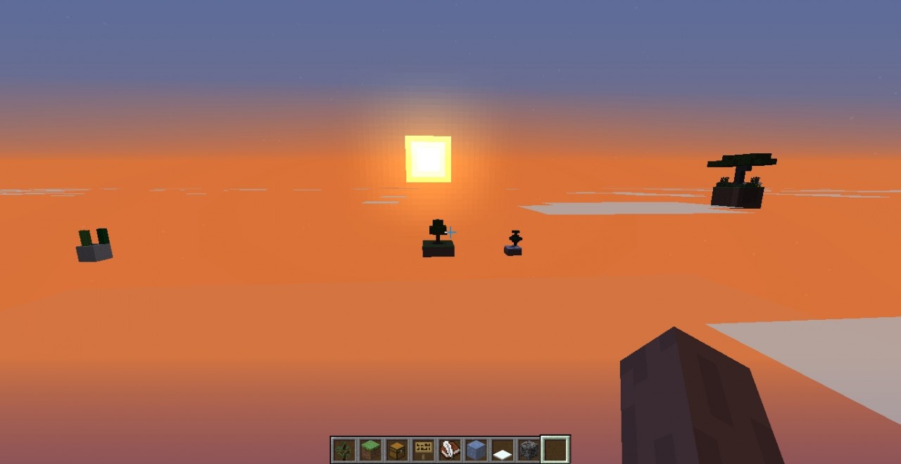 Blocky Skyblock Islands Minecraft Map