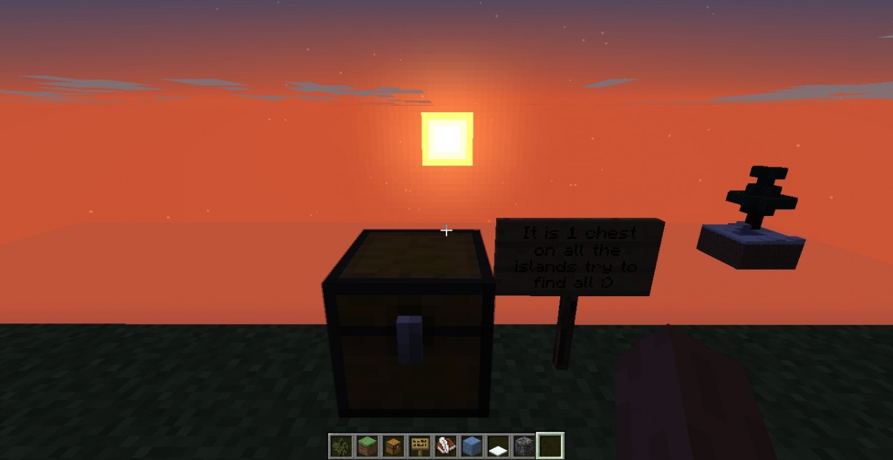 Blocky Skyblock Islands Minecraft Map