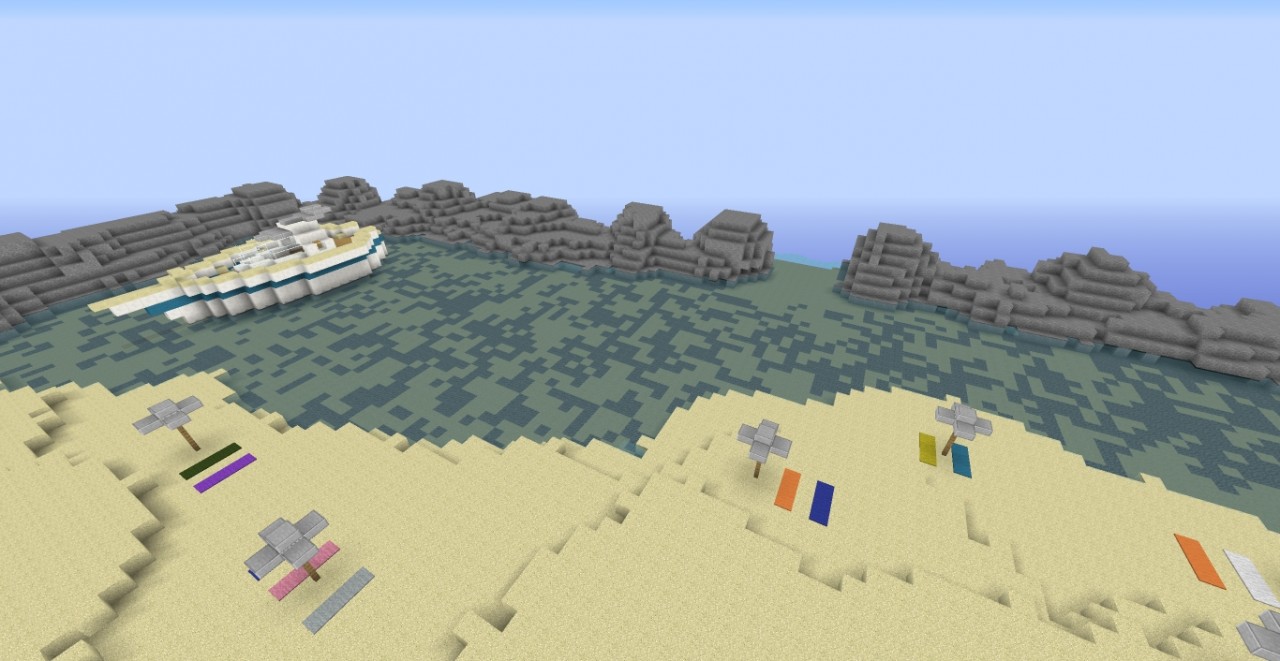 Paradise! My first ever map. Minecraft Map