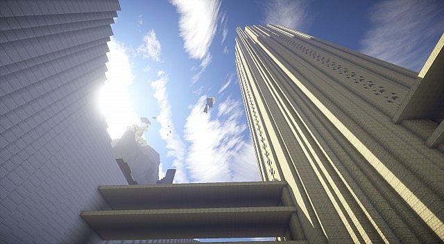 Fortune's End Spawn Structure Minecraft Map