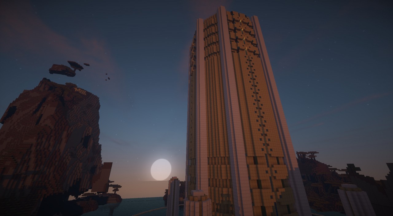 Fortune's End Spawn Structure Minecraft Map