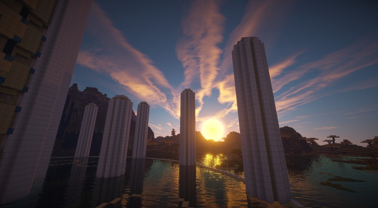 Fortune's End Spawn Structure Minecraft Map