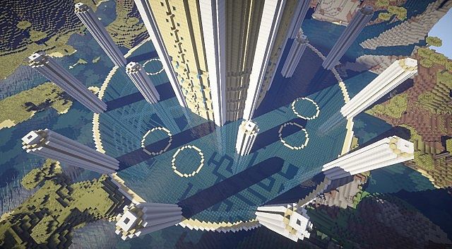 Fortune's End Spawn Structure Minecraft Map