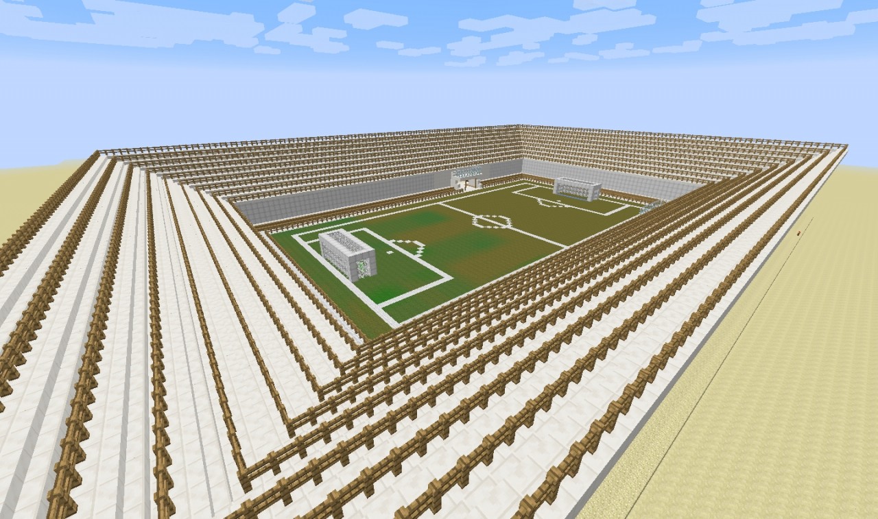 Soccer/Football Stadium Minecraft Map
