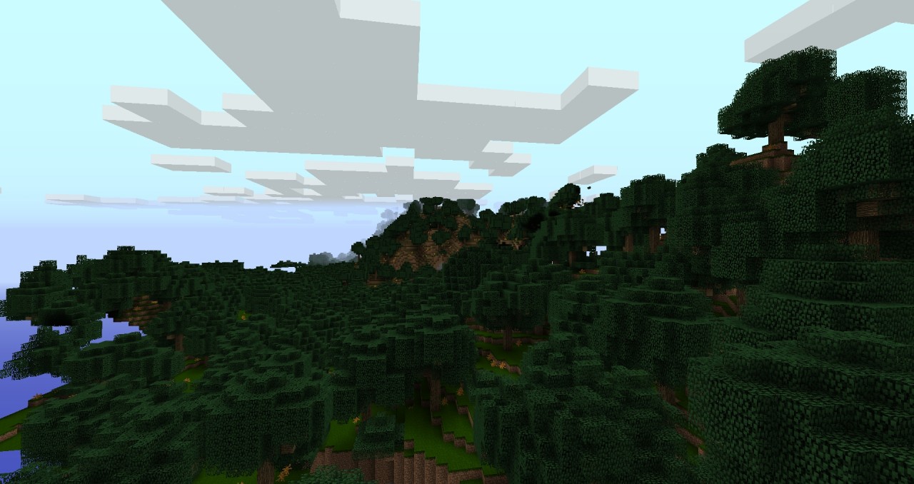 Custom Biome Showcase Minecraft Map