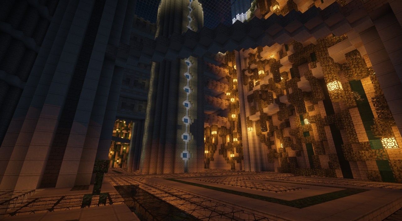 Fortune's End Spawn Structure Minecraft Map