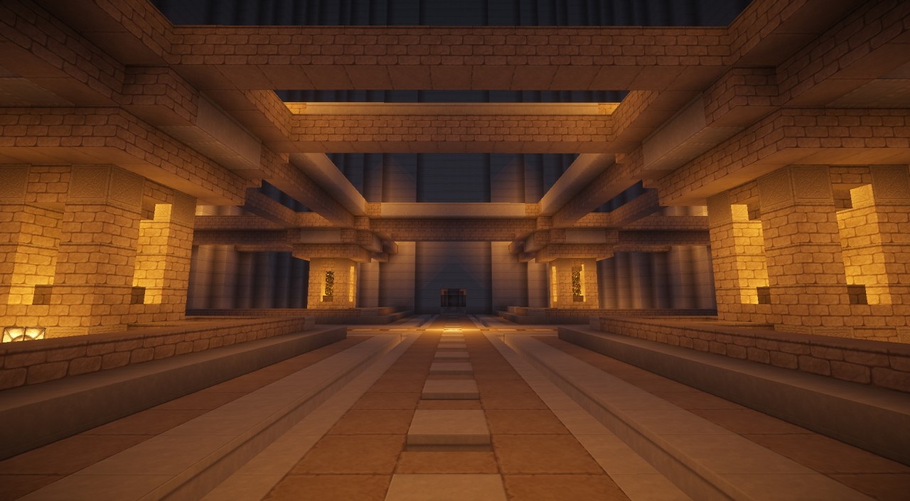 Fortune's End Spawn Structure Minecraft Map