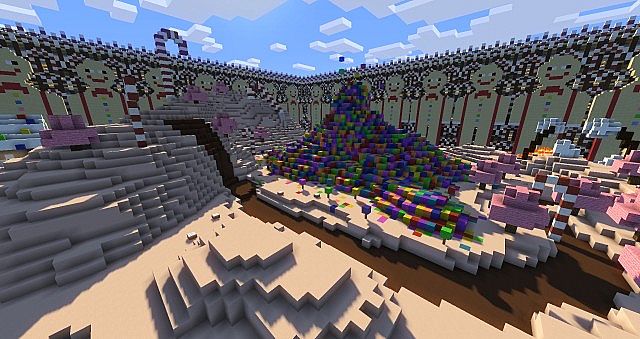 Survival Games: Candyland Minecraft Map