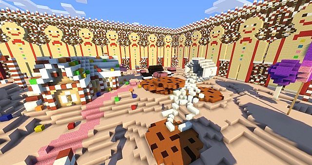 Survival Games: Candyland Minecraft Map
