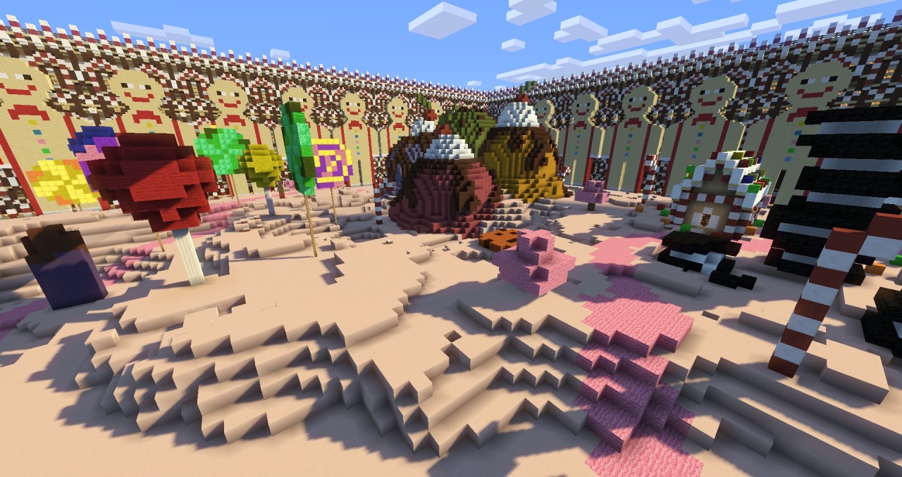 Survival Games: Candyland Minecraft Map
