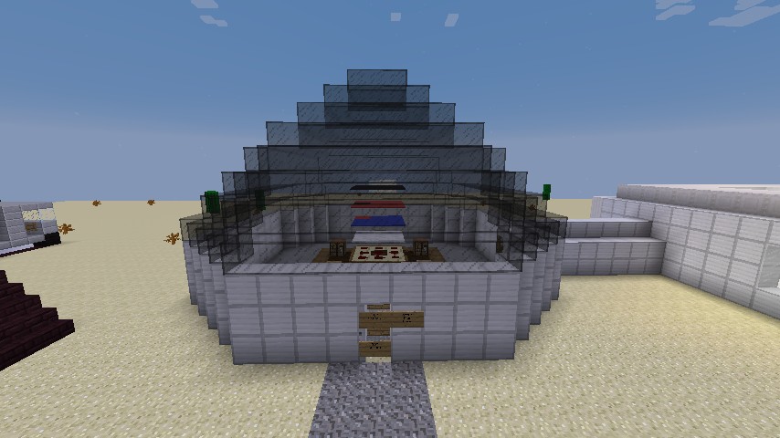 My desert base Minecraft Map