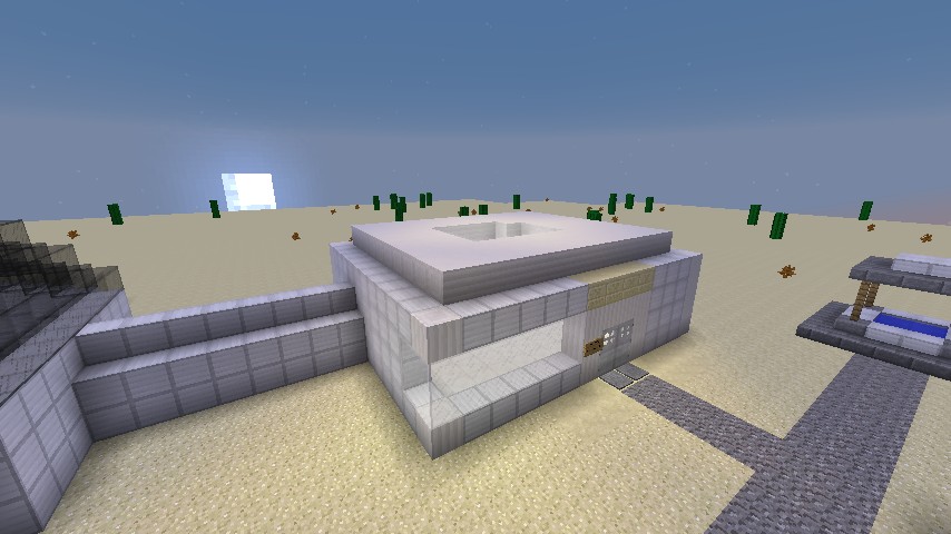 My desert base Minecraft Map