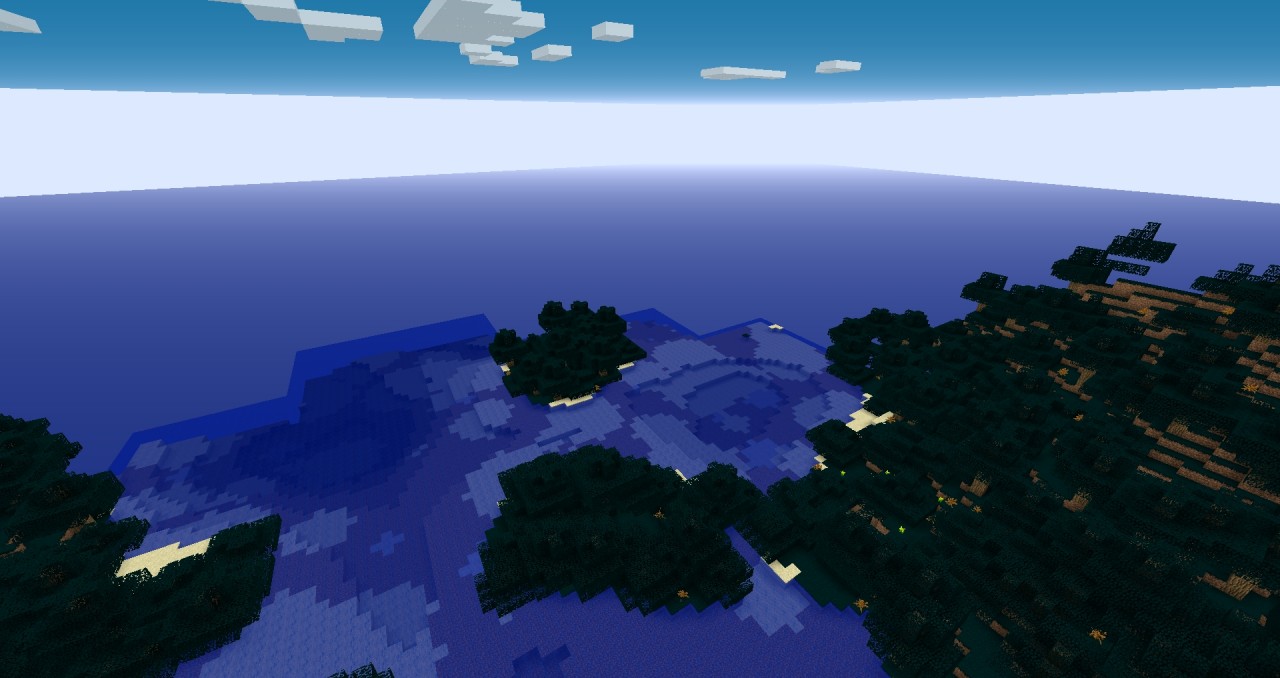 Custom Biome Showcase Minecraft Map