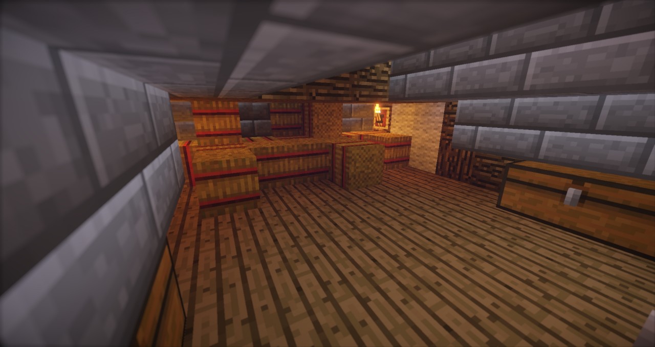 Medieval Barn Minecraft Map