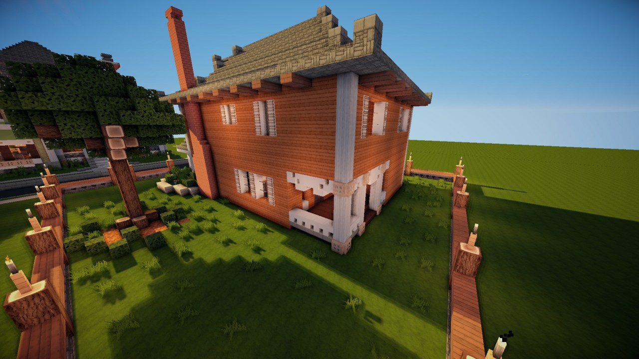 Four Square House [1] Minecraft Map