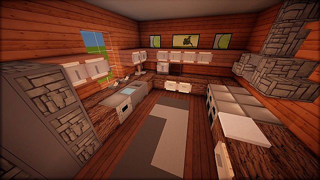 Four Square House [1] Minecraft Map